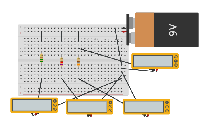 Circuit design circuito_paralelo | Tinkercad