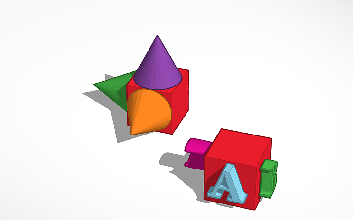 3D design Shapes - Tinkercad