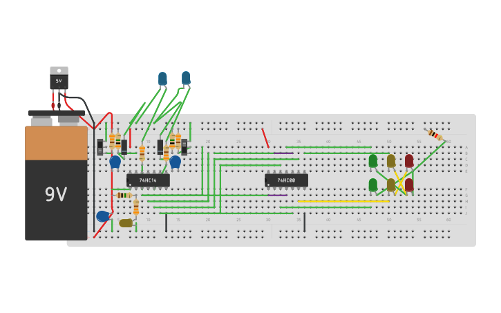 Circuit design Lab 3 circuitos Digitais Matheus Xavier | Tinkercad Circuit design Lab 3 circuitos Digitais Matheus Xavier | Tinkercad