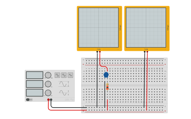 Circuit design Lab07 - Tarefa 2 | Tinkercad