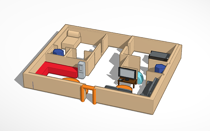 3D design houses - Tinkercad