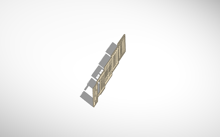 3D design walls - Tinkercad