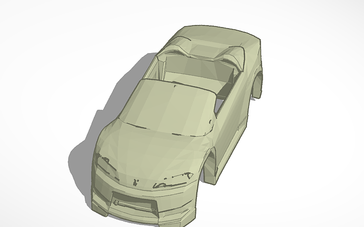 3d Design Chasis Coche Tinkercad