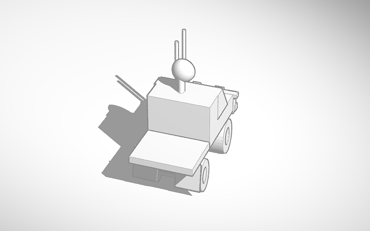 3D design cruiser - Tinkercad