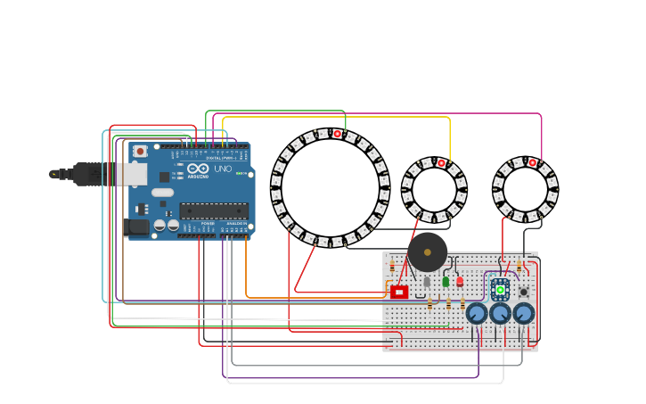Circuit design Trab 1 mic | Tinkercad