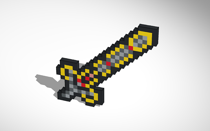 3D design Excalibur Terraria | Tinkercad