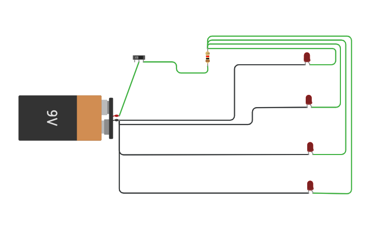 Circuit design Electric circuit - Tinkercad