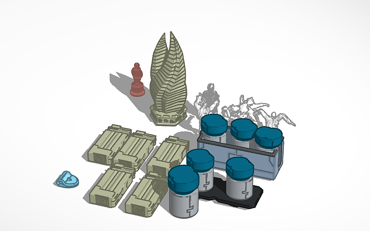 3D design dead space bundle All - Tinkercad