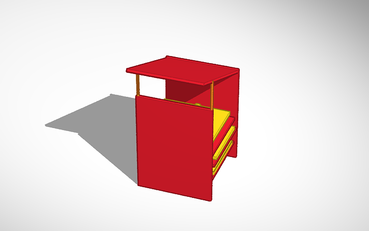 3D design cooler - Tinkercad