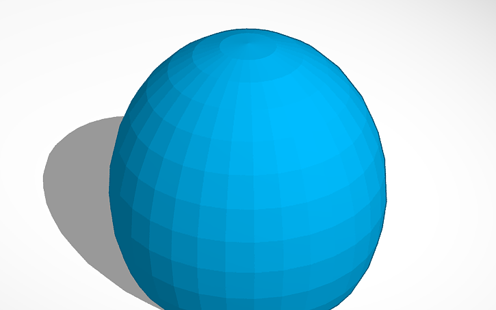 3D design hollow egg - Tinkercad