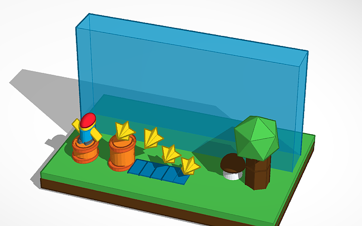 3D design Mario - Tinkercad