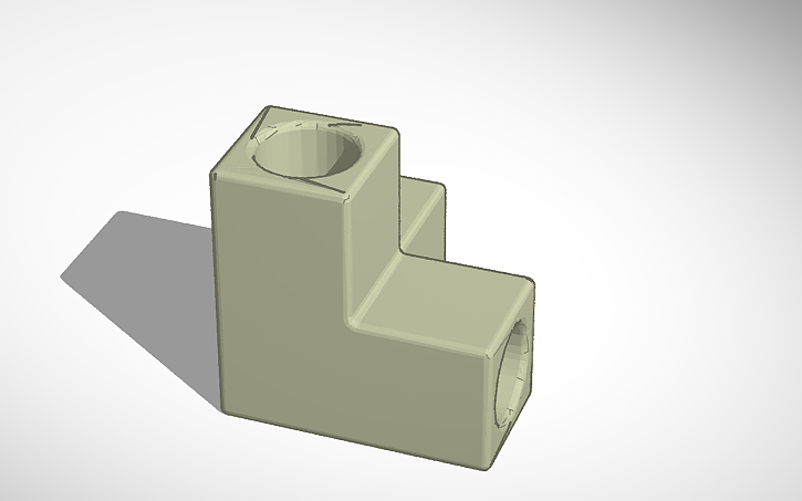 3D design Lightbox Connector | Tinkercad