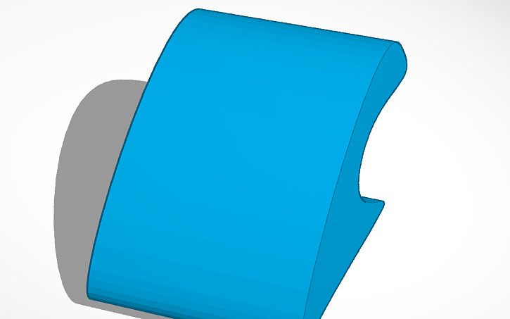 3D design Tsunami Wave - Tinkercad