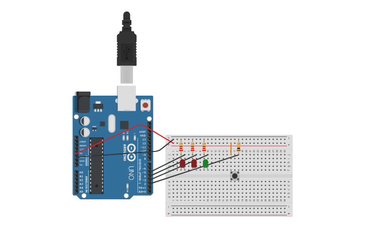 Circuit design spaceship code and build | Tinkercad