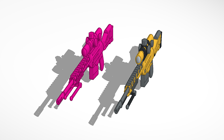 3D design call of duty snipers | Tinkercad