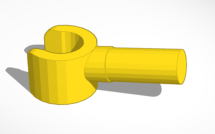 3D design Lego Minifig Hand - Tinkercad