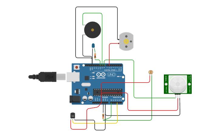 Circuit design ARDUINO WORKSHOP PROJECT - Tinkercad