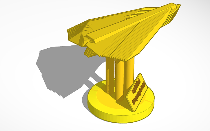 3D design The Trophy - Tinkercad