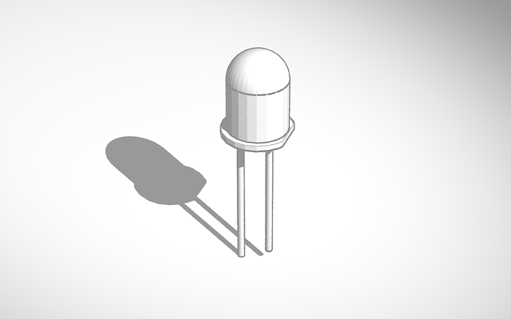 3D design LED - Tinkercad