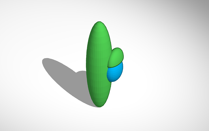 3D design pickle rick | Tinkercad