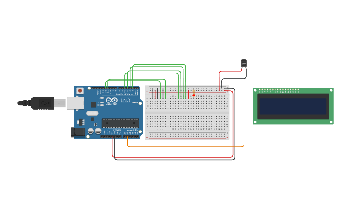 Circuit Design Temperature Sensor Using Arduino With Tinkercad 4054
