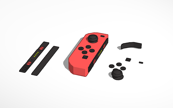 3D design NINTENDO switch - Tinkercad