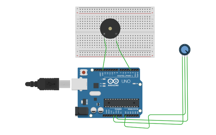 Circuit design IOT-MICROCONTROLLERS TASK - Tinkercad