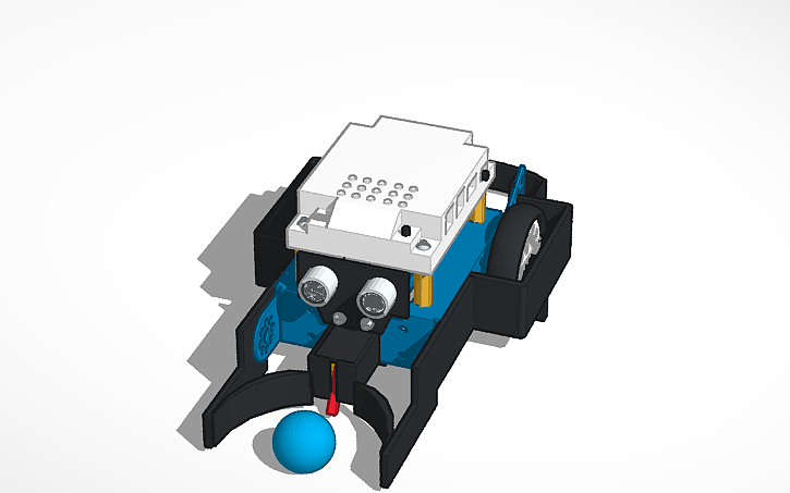 3D design protection mbot 2 - Tinkercad