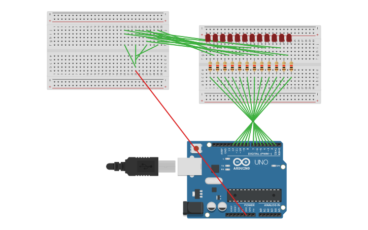 Circuit design Statement 2 | Tinkercad