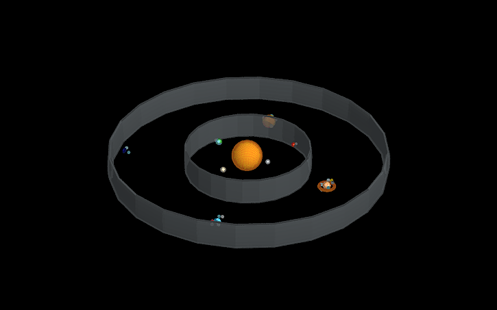 3D design Solar System (SIM lab) - Tinkercad