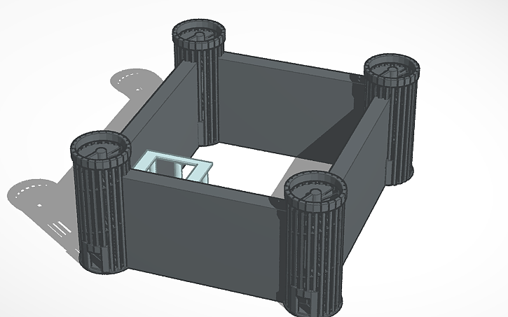 3D design castle | Tinkercad
