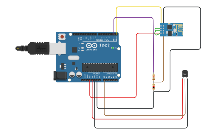 Circuit design Exp3 | Tinkercad
