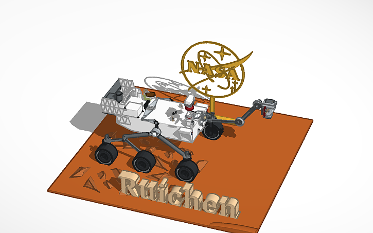 3D design Perseverance - Tinkercad