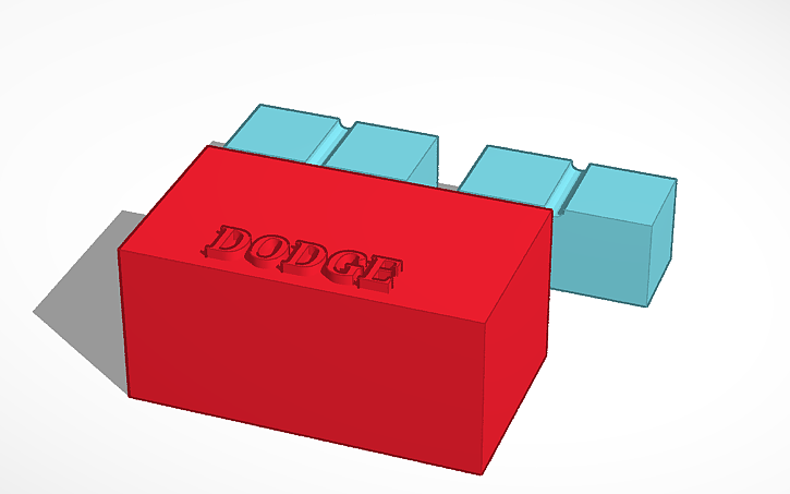 3D design Switch box DODGE | Tinkercad