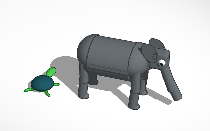 3D design Animals - Tinkercad