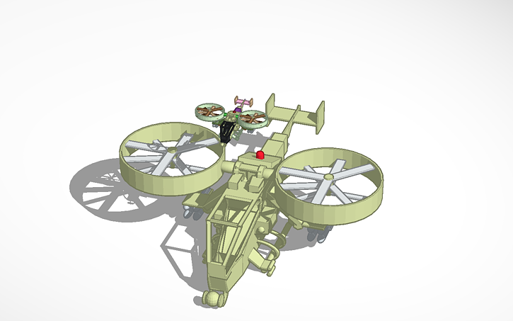 3D design Helicopter from Avatar by Inco-Nikita - Tinkercad