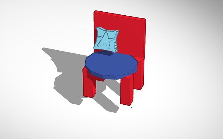 3D design Chair (Explore Your World Design #1) | Tinkercad