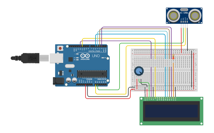 Circuit design Alat Penghitung Barang Otomatis Mengunakan Sensor ...