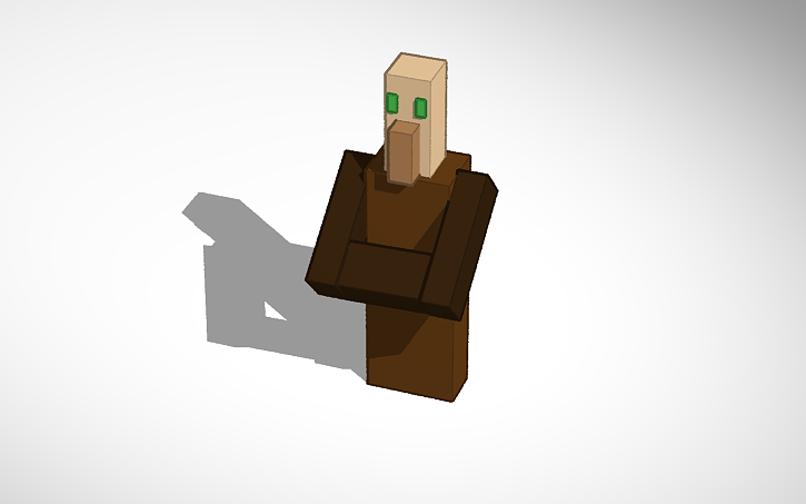 3D design villager #85 - Tinkercad