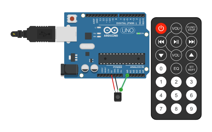 Circuit Design Задание 1 Tinkercad