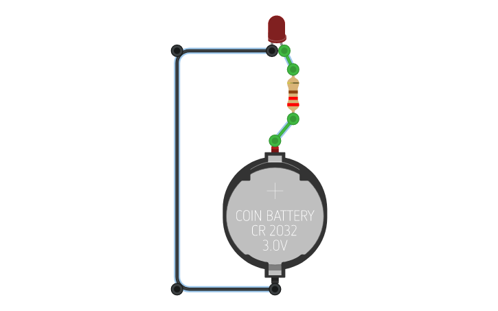 Circuit Design Led Light Up Tinkercad