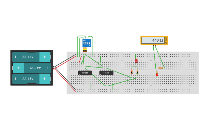 Circuit design Lab Mini Project | Tinkercad