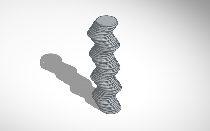 3D design Zig Zag Project - Tinkercad