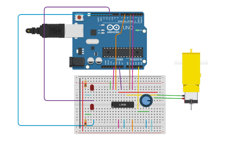 Circuit design Tarea 2 | Tinkercad