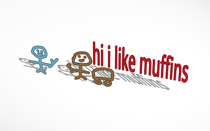 3D design yeah muffins - Tinkercad