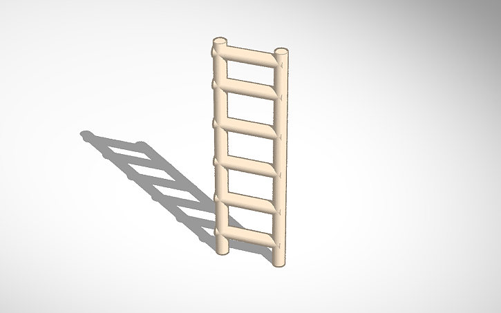 3D design ladder - Tinkercad