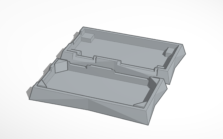 3D design Raspberry Pi Zero case - diamond style - Tinkercad