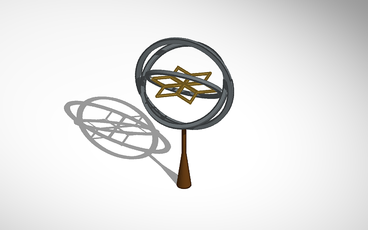3D design Gyroscope - Tinkercad