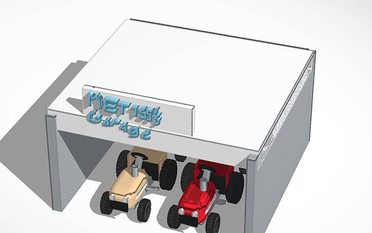 3D design met155's garage - Tinkercad