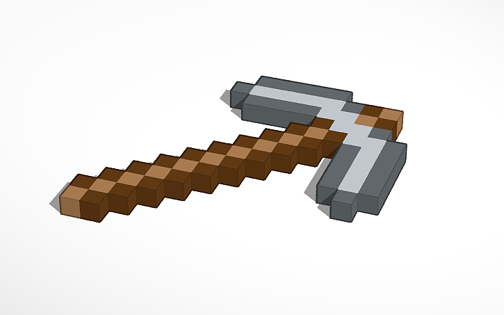 3D design Pico minecraft - Tinkercad